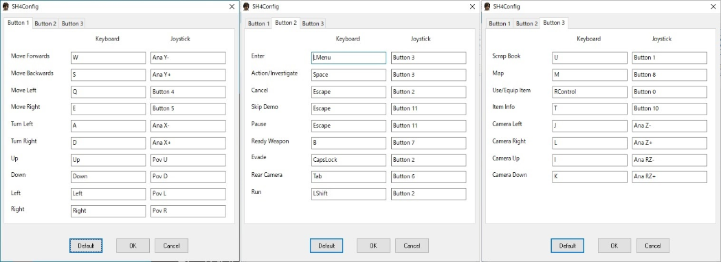 Silent Hill 4: The Room - controls charts – GOG SUPPORT CENTER
