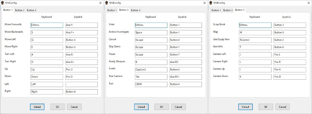 Silent Hill 4: The Room - controls charts – GOG SUPPORT CENTER