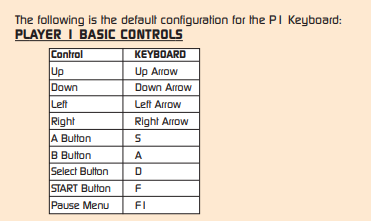 Konami Collector's Series: Castlevania & Contra - default controls and ...